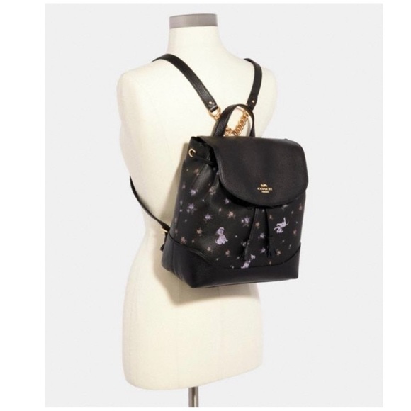Coach | Bags | Disney X Coach Elle Backpack Dalmatian Floral | Poshmark